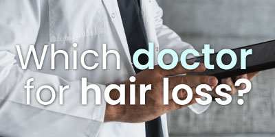 What doctor should you go to if you're dealing with hair loss, balding ...