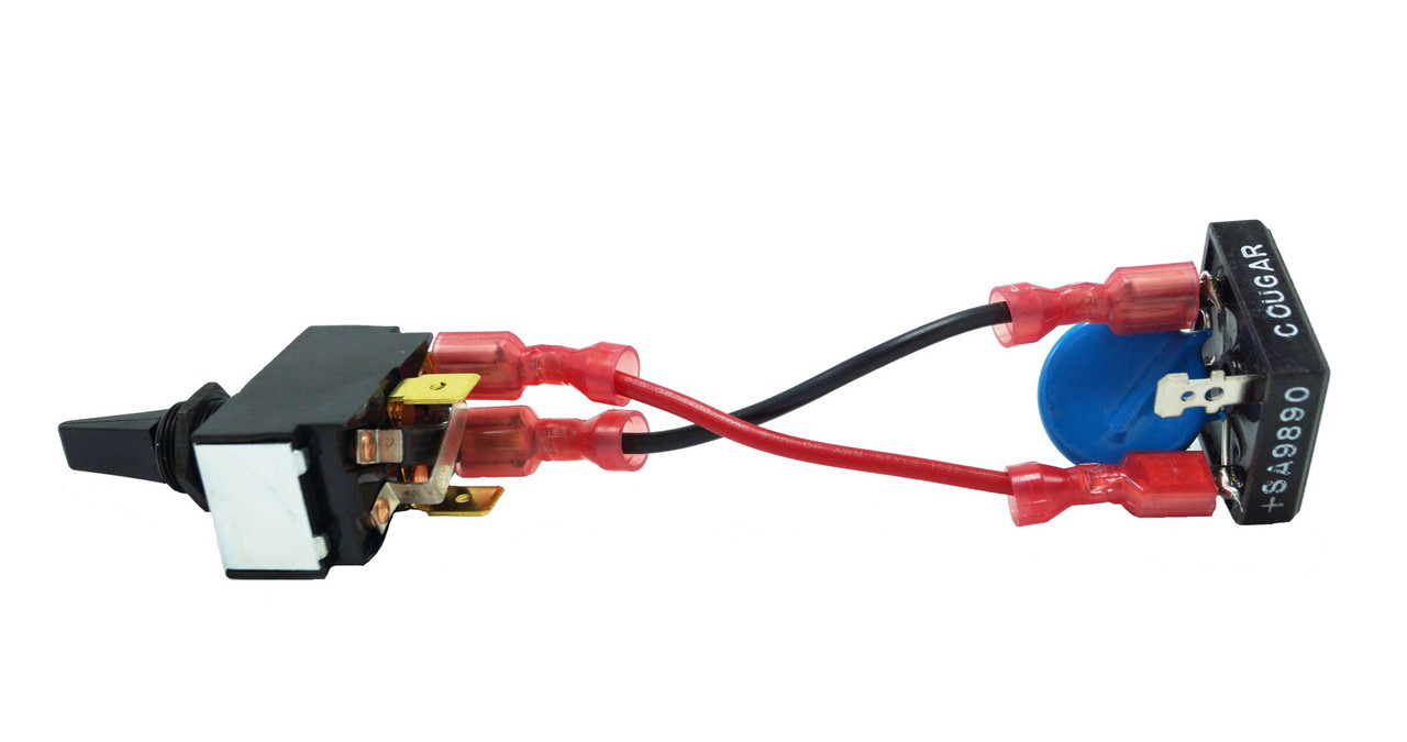 110V Toggle Switch with Rectifier and Jumpers