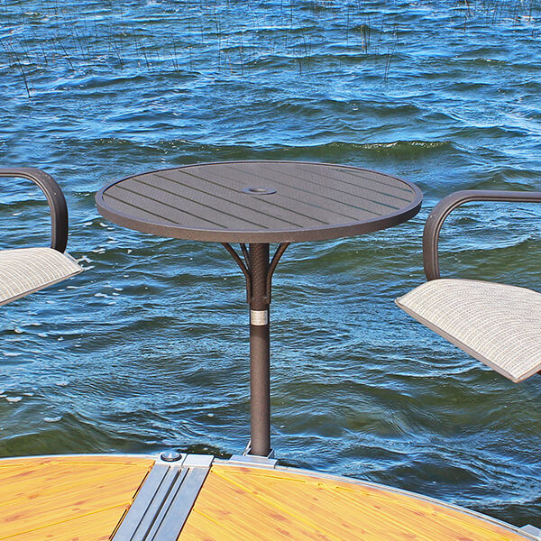 24" Round Dock Table