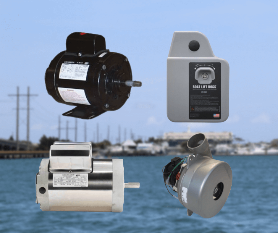 4 Types of Boat Lift Motors - Boat Lift Warehouse
