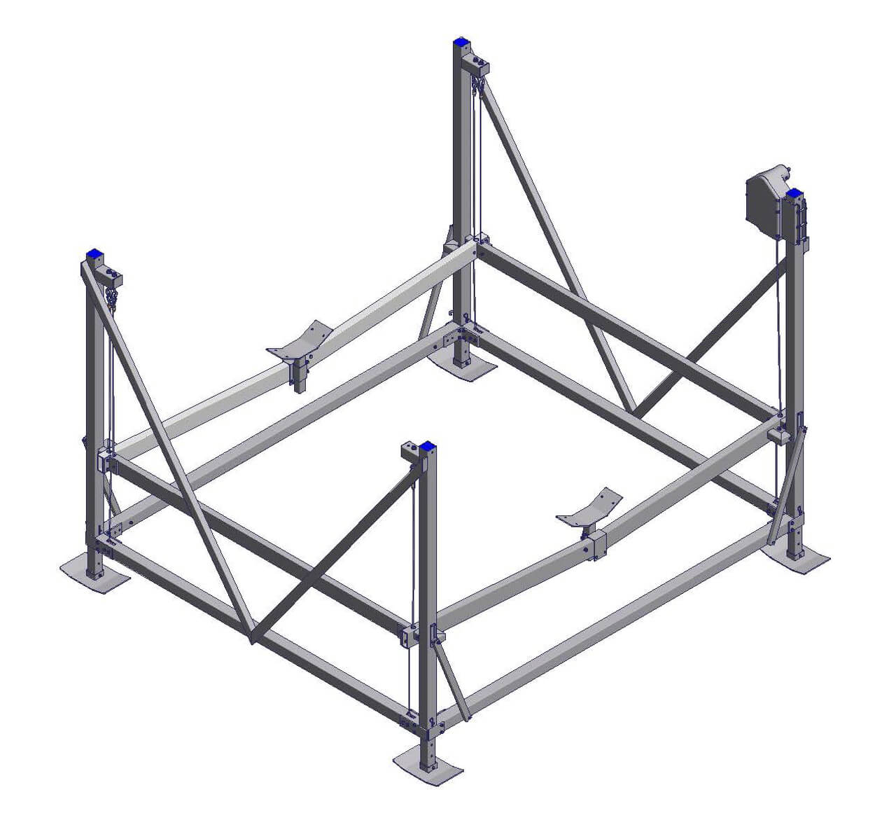 Tri-Toon Center Cradle Pair