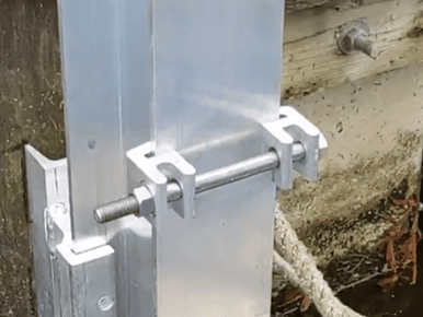 Boat Lift Warehouse PWC lift Stop Block With Hardware