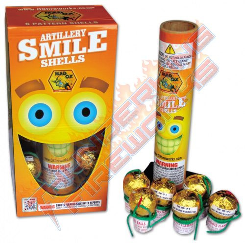 Wholesale Fireworks Smiley Face Artillery Shells Case 12/6 ...