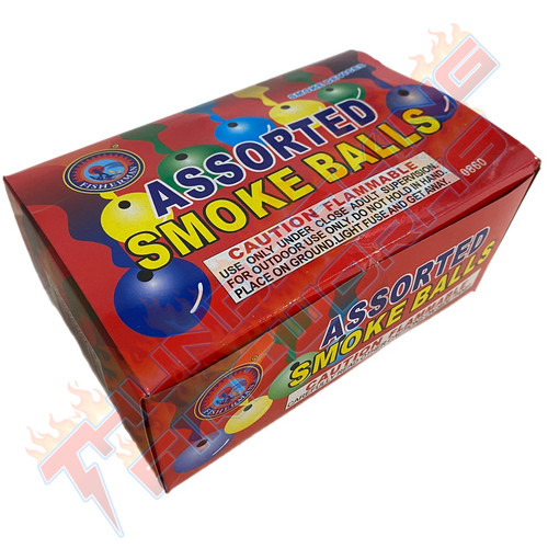 Color Smoke Balls Counter Display Box - ThunderkingFireworks.com