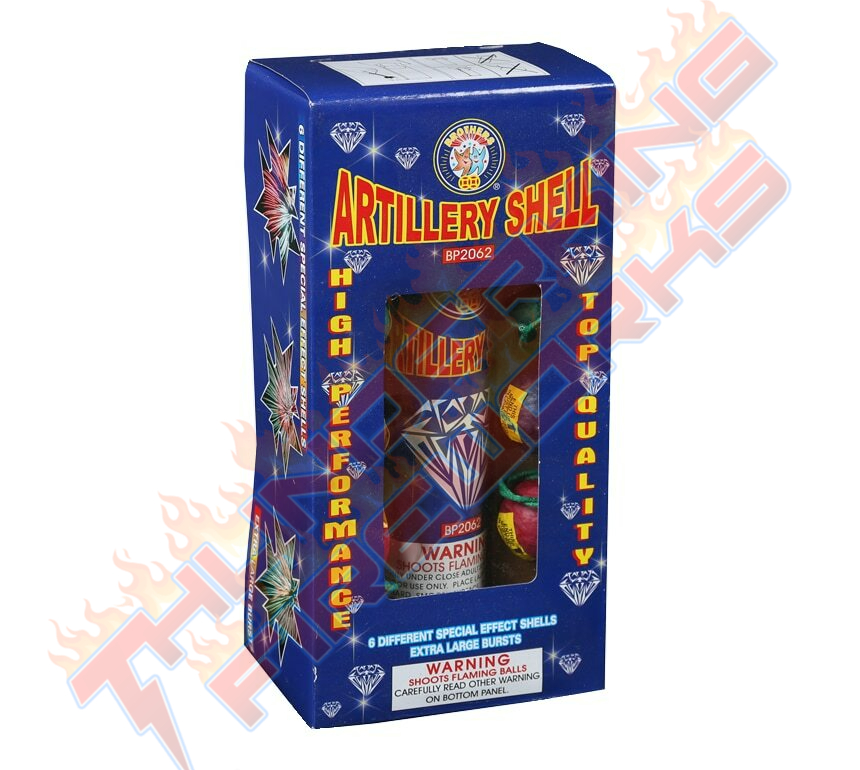 Wholesale Fireworks Brothers 6ct Artillery Shell Kit Case 12/6 ...