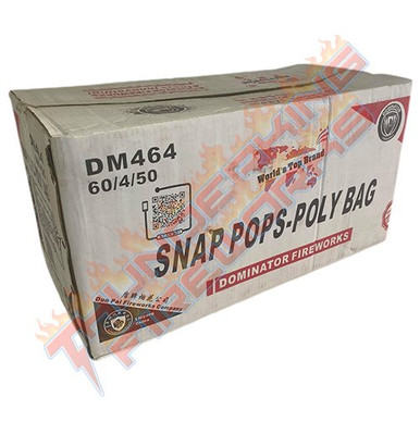 Wholesale Fireworks Snap Pops Poly Bag Case 60/4/50 ...