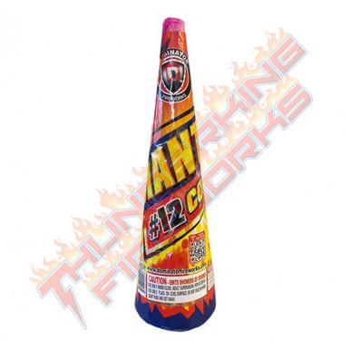 Giant #12 Cone Fountain - ThunderkingFireworks.com