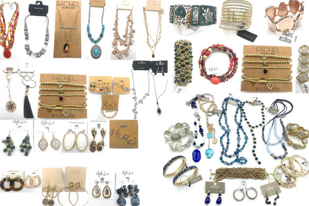 100 pcs of 50 Different Designer & Brand Names of Jewelry ...