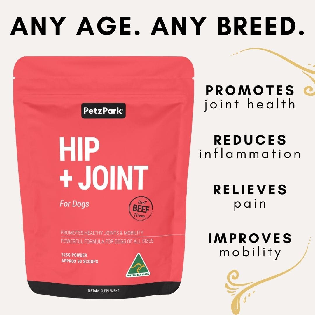 Petz Park Hip + Joint Powder Supplement For Dogs