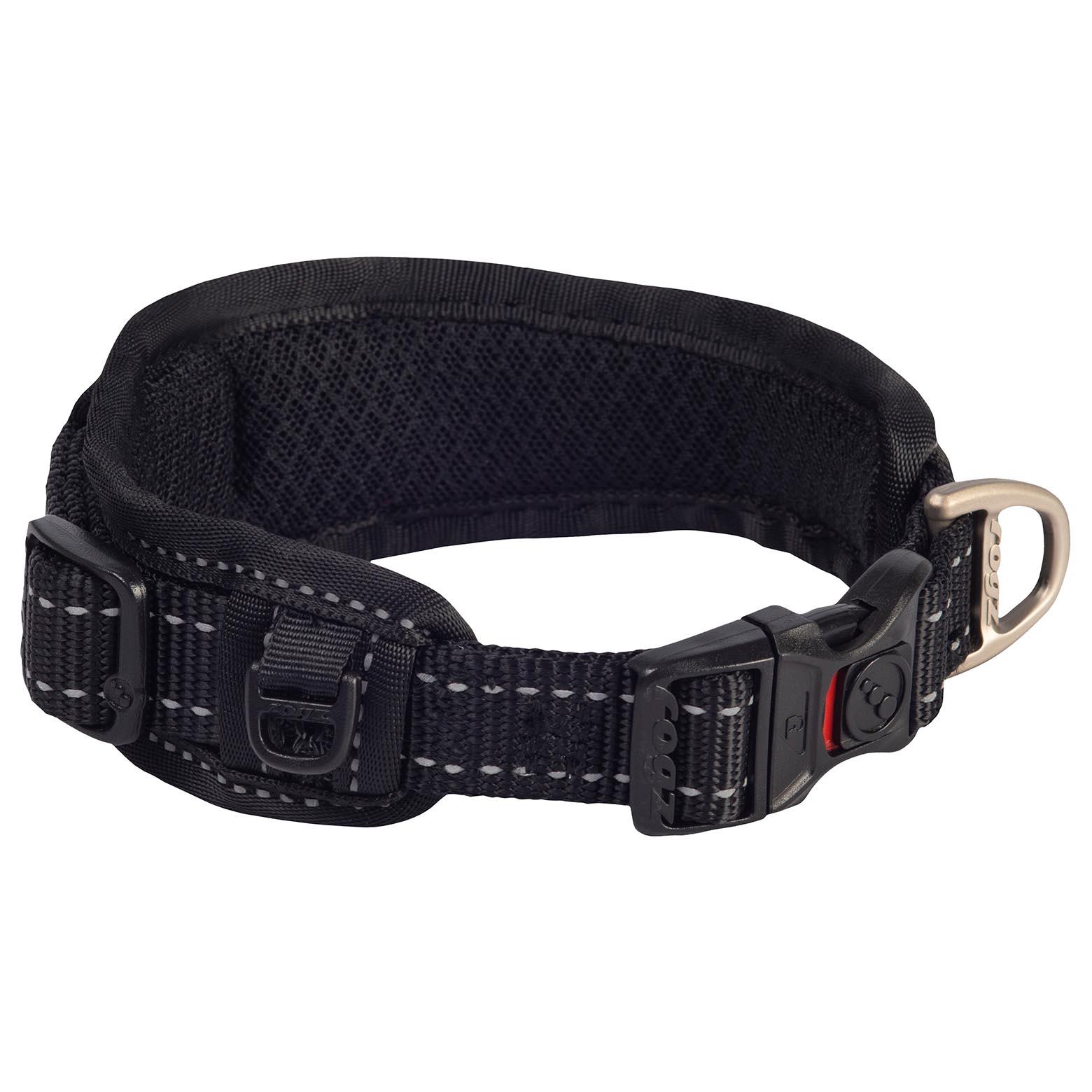 Rogz Padded Collar Black - Large