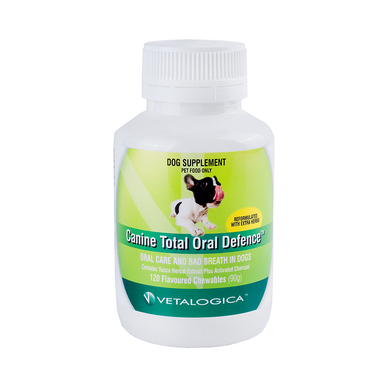 Vetalogica Canine Total Oral Defence (120 chews)