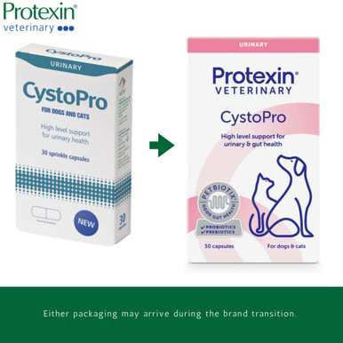 CystoPro Urinary Capsules For Dogs & Cats - New Packaging