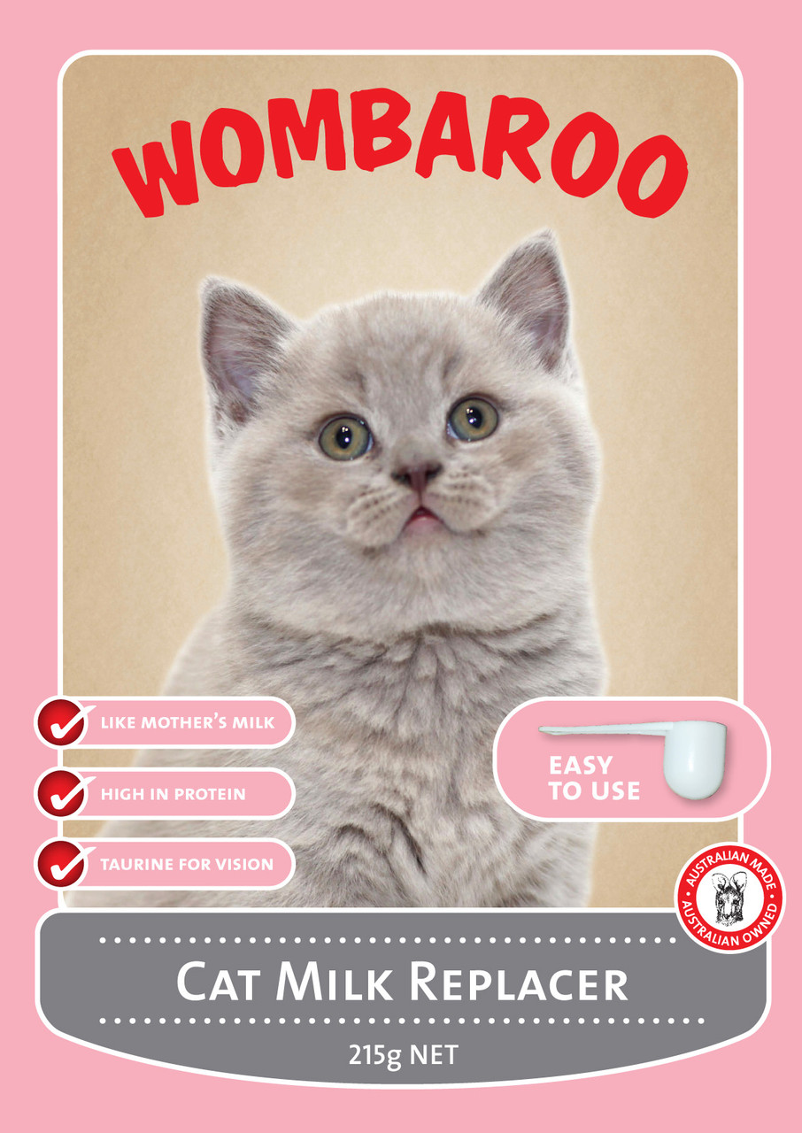 Wombaroo Cat Milk Replacer - Nutrition for Kittens