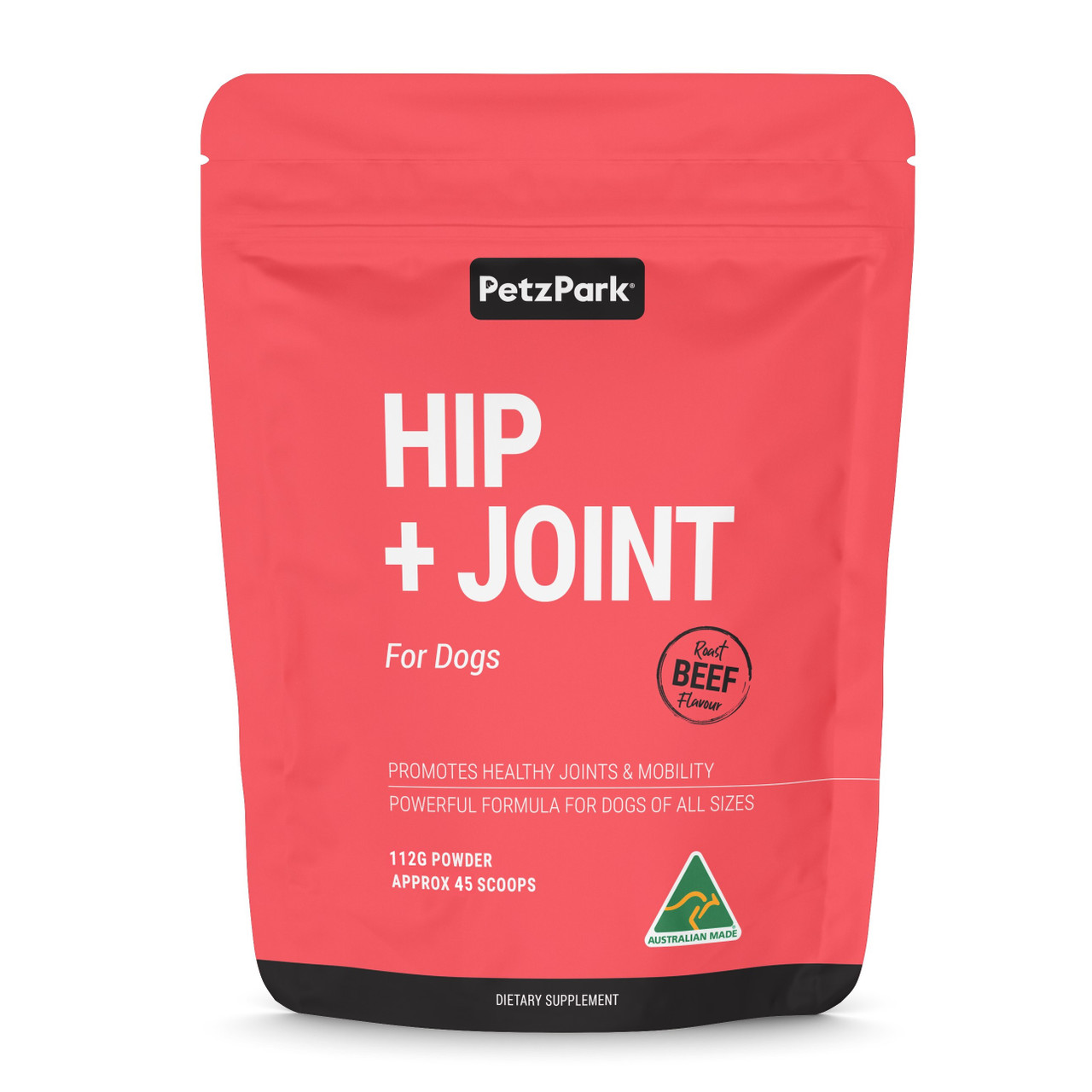 Petz Park Hip + Joint Powder Supplement For Dogs