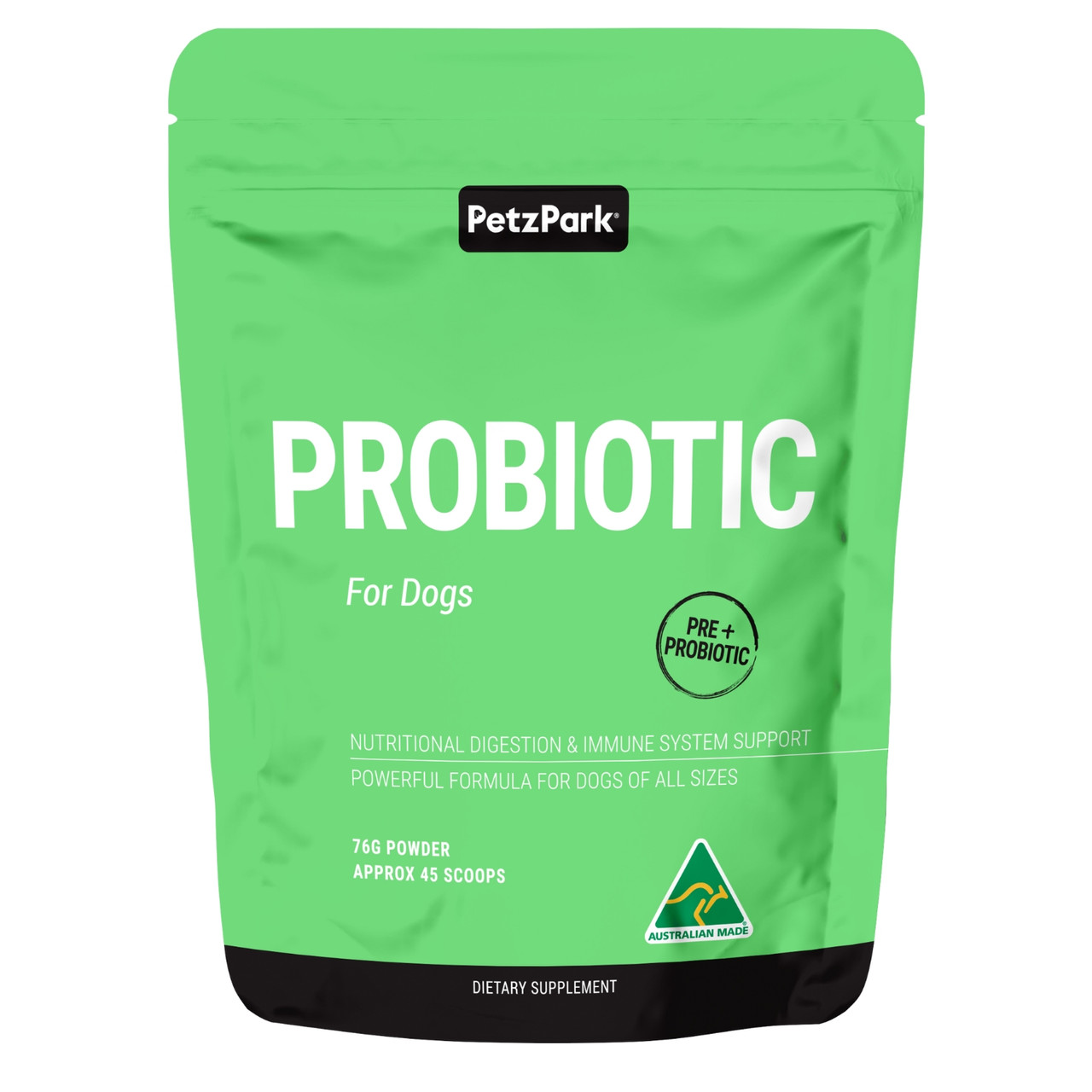 Petz Park Probiotic Powder Supplement For Dogs