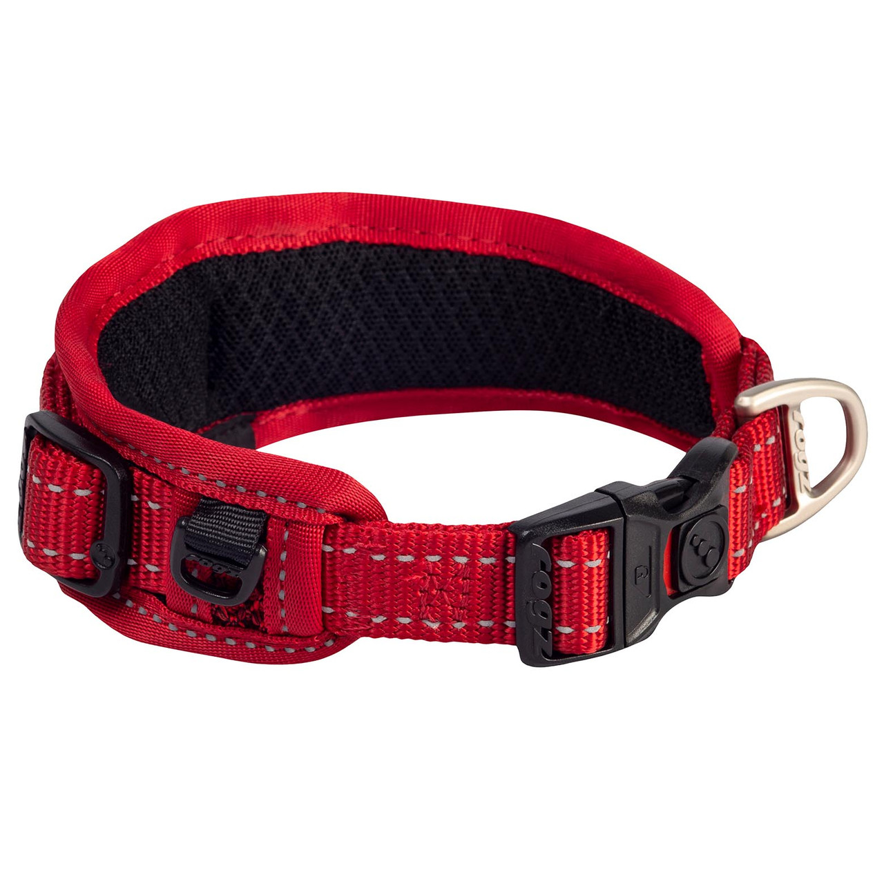Rogz Padded Collar Red