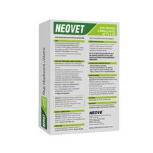 Neovet Flea And Worming for Puppies & Small Dogs - Up to 4kg