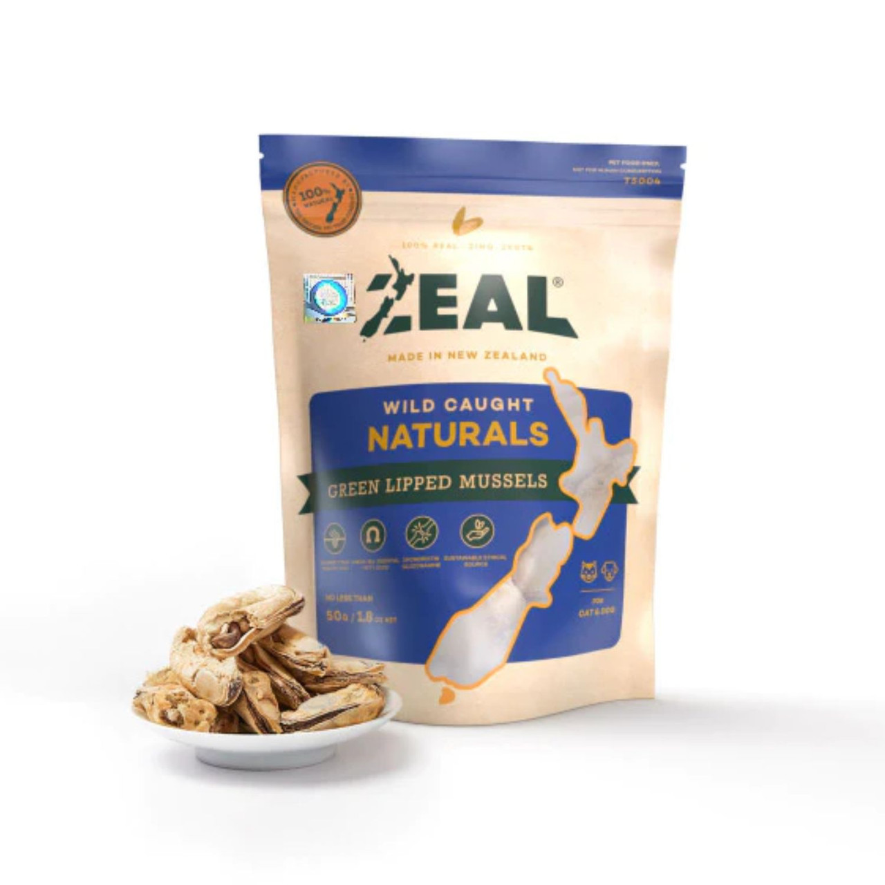 Zeal Wild Caught Naturals Green Lipped Mussels