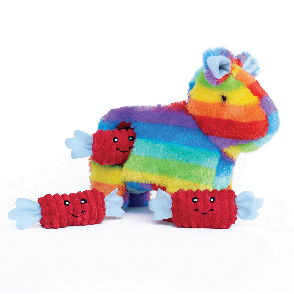 ZippyPaws Zippy Burrow Pinata Interactive Squeaker Dog Toy