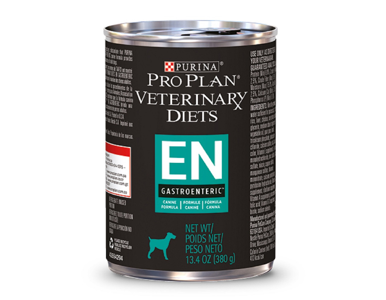Pro Plan Veterinary Diets EN Gastroenteric Wet Dog Food 12 x 380g cans