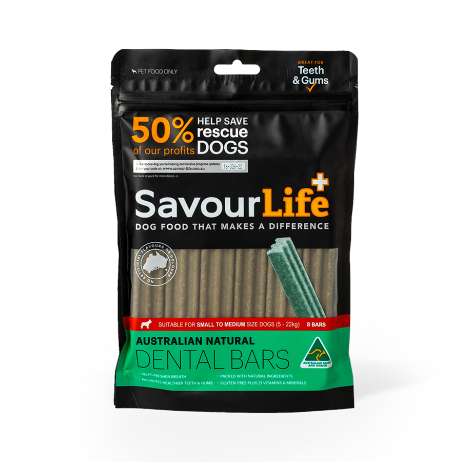 SavourLife Australian Natural Dental Bars Small-Medium Dogs 5-22kg