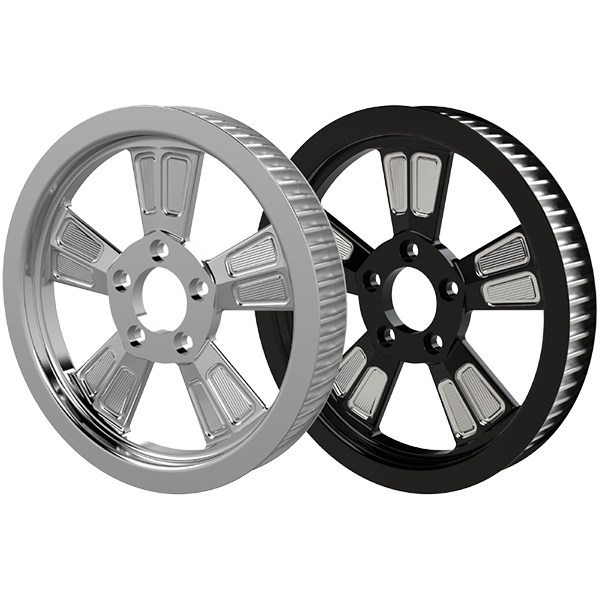 Contraband Indian Black Double Cut Wheels - SMT Wheels