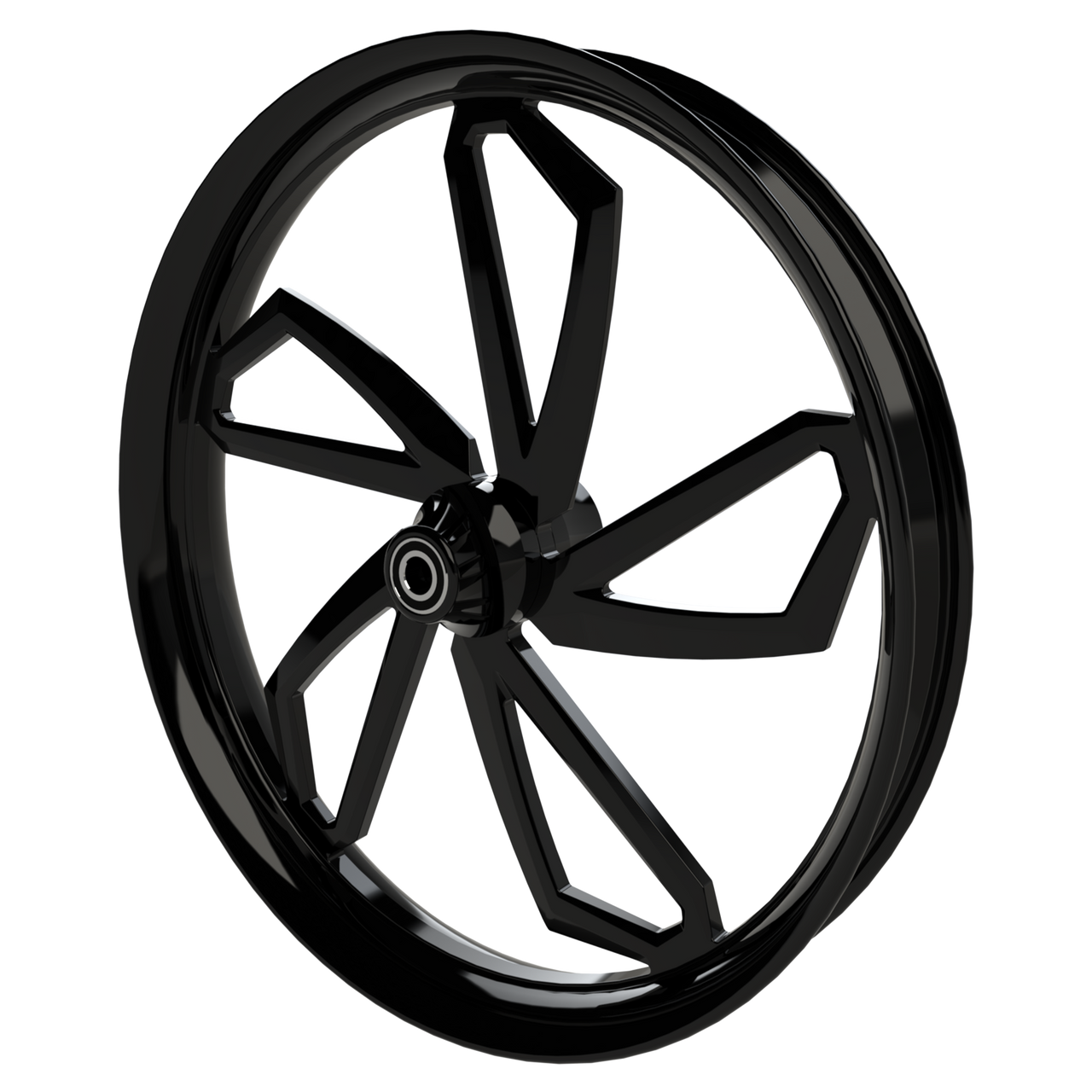 Speed Bulldog Fat Tire Black Wheels - SMT Wheels