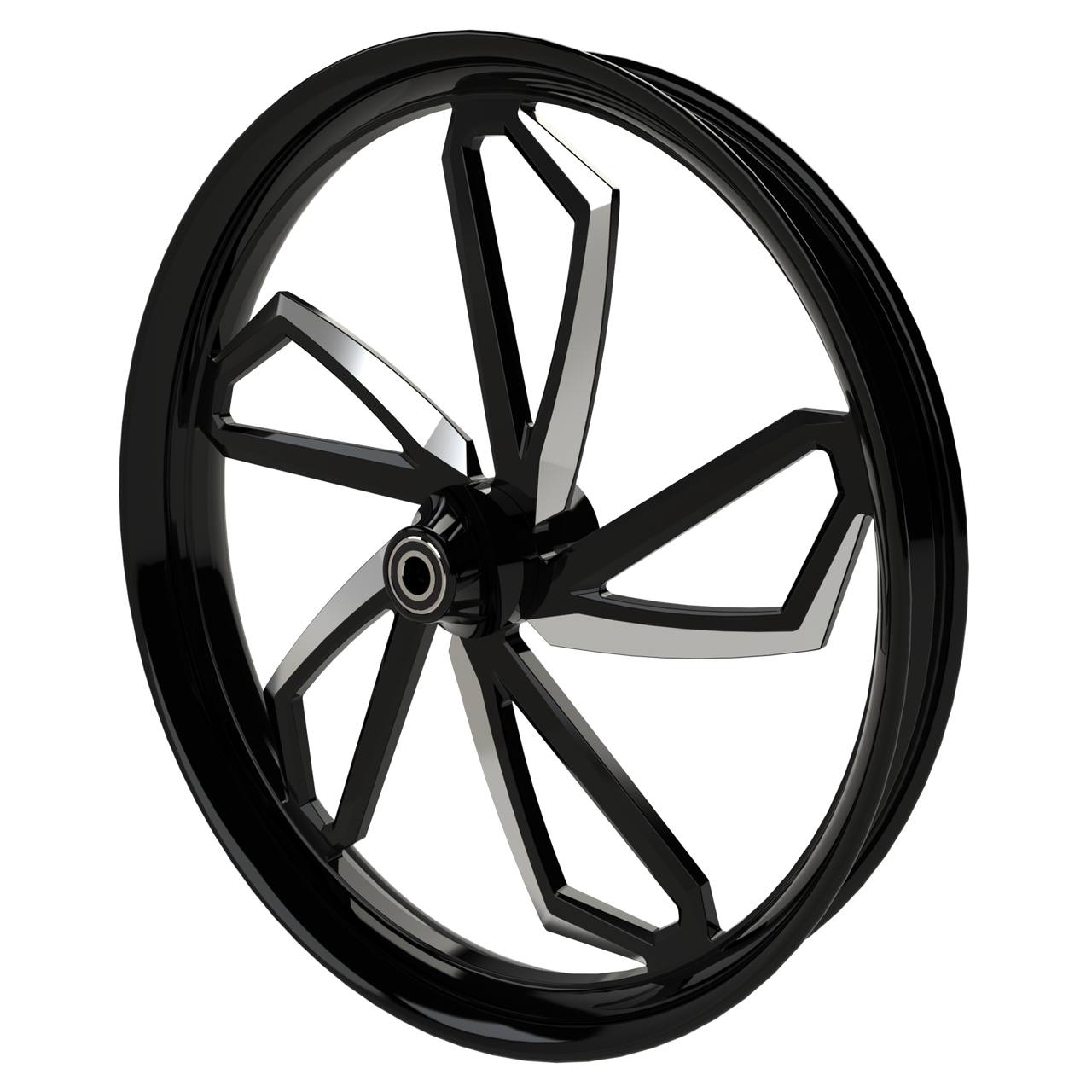 Speed Bulldog Fat Tire Black Double Cut Wheels - SMT Wheels