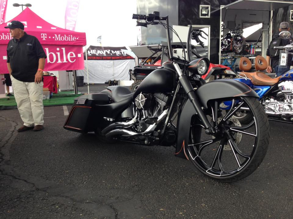 Blade Runner Harley Touring Black Double Cut Wheels - SMT Wheels