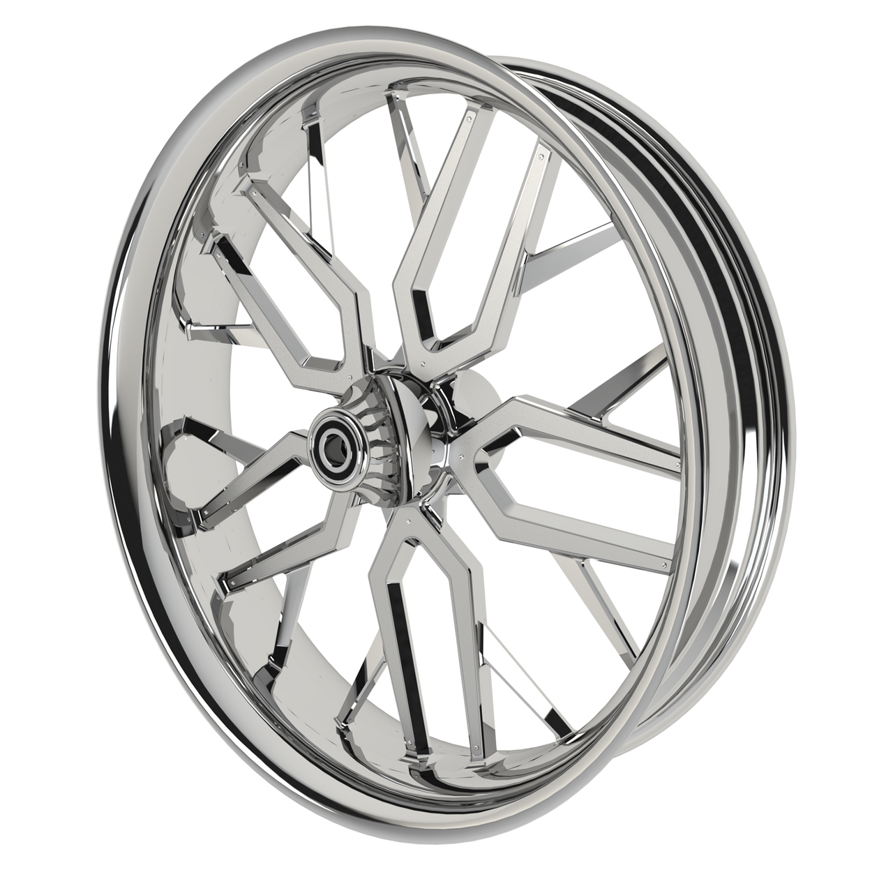 GT4 Harley Touring Chrome Wheels - SMT Wheels