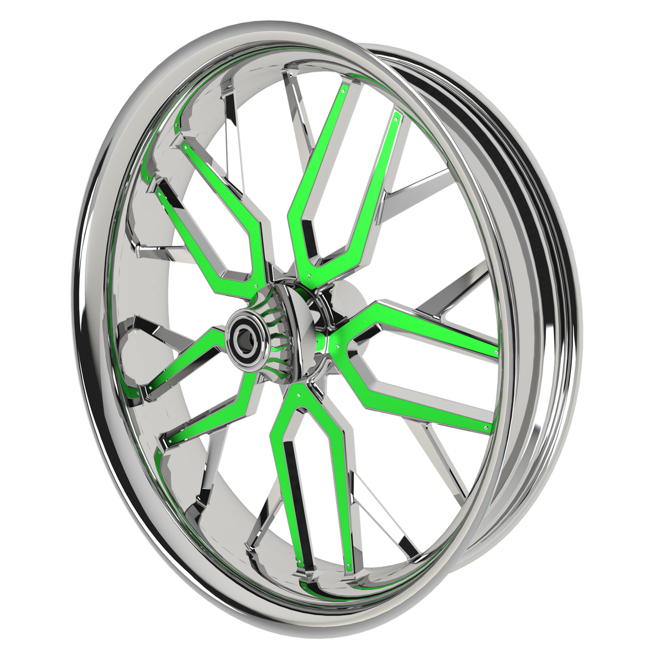 GT4 Harley Touring Chrome Wheels - SMT Wheels
