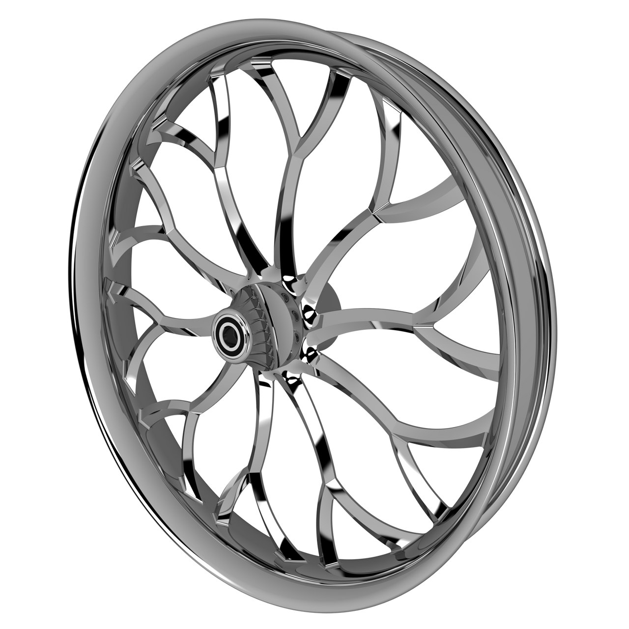 32 Inch Castalia Chrome Harley Wheel - SMT Wheels