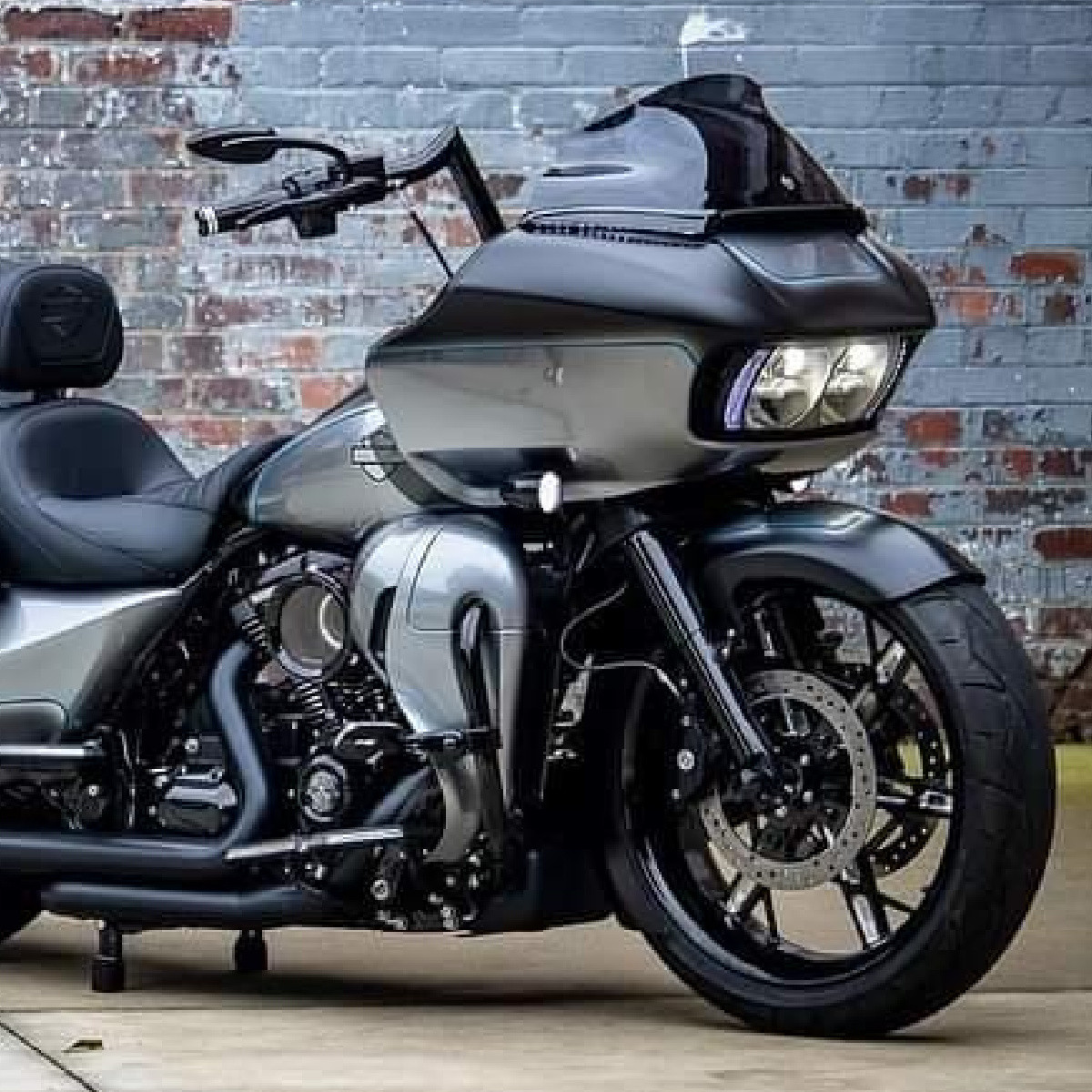 PS.06 Harley Softail | Dyna | Sportster Black Double Cut Wheels - SMT ...