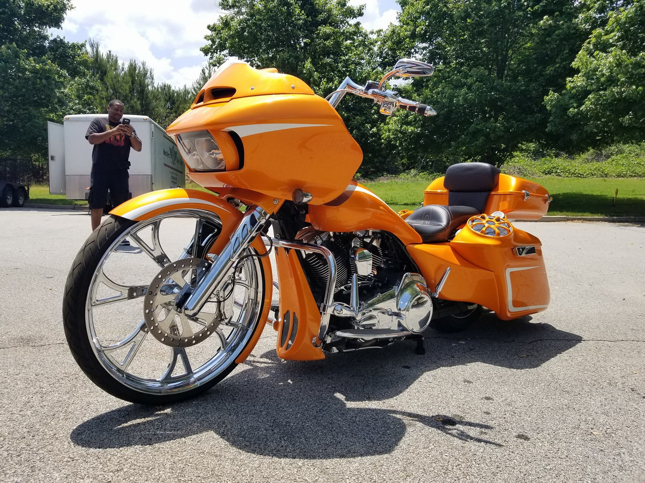 Blade Runner Harley V-Rod Chrome Wheels - SMT Wheels