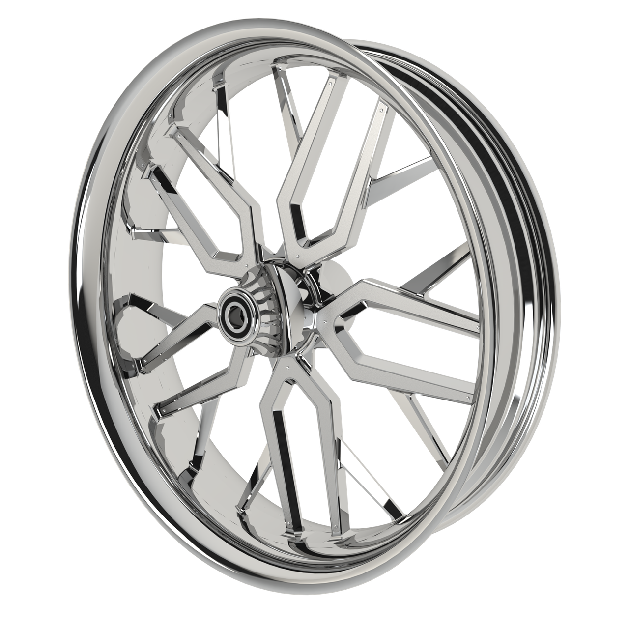 GT4 Harley V-Rod Chrome Wheels - SMT Wheels