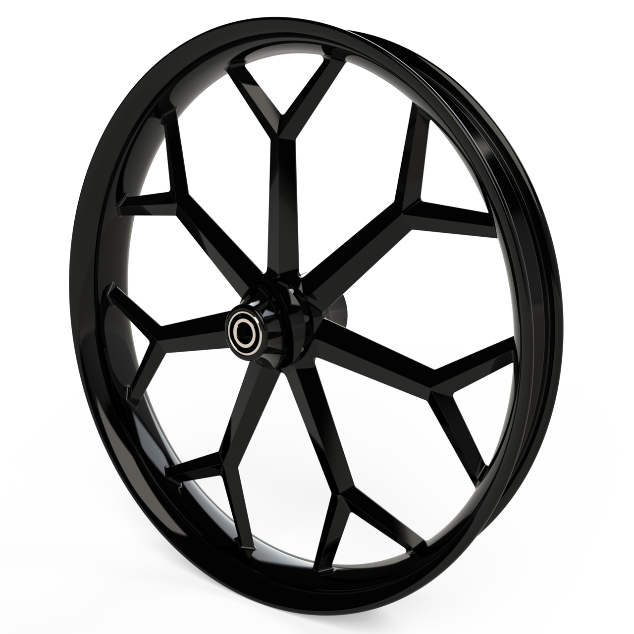 Deception Harley V-Rod Black Wheels - SMT Wheels