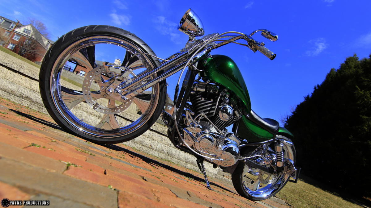 Twisted Steel Harley V-Rod Chrome Wheels - SMT Wheels