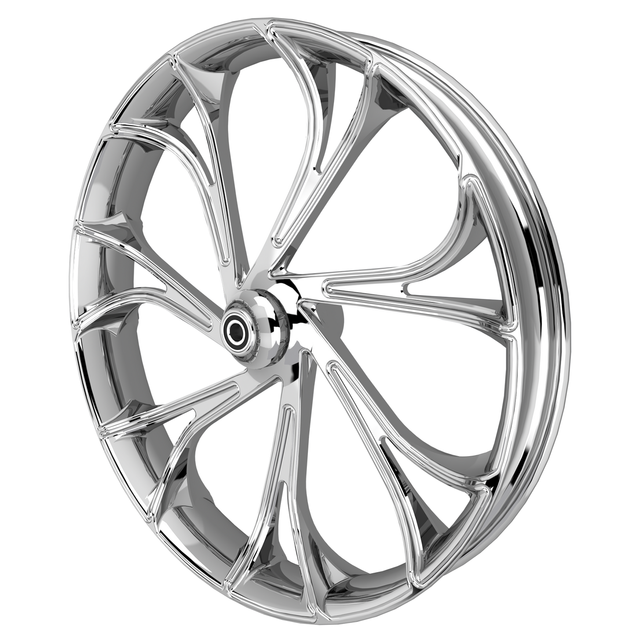 Blade Runner 3D Harley Chrome Wheels - SMT Wheels