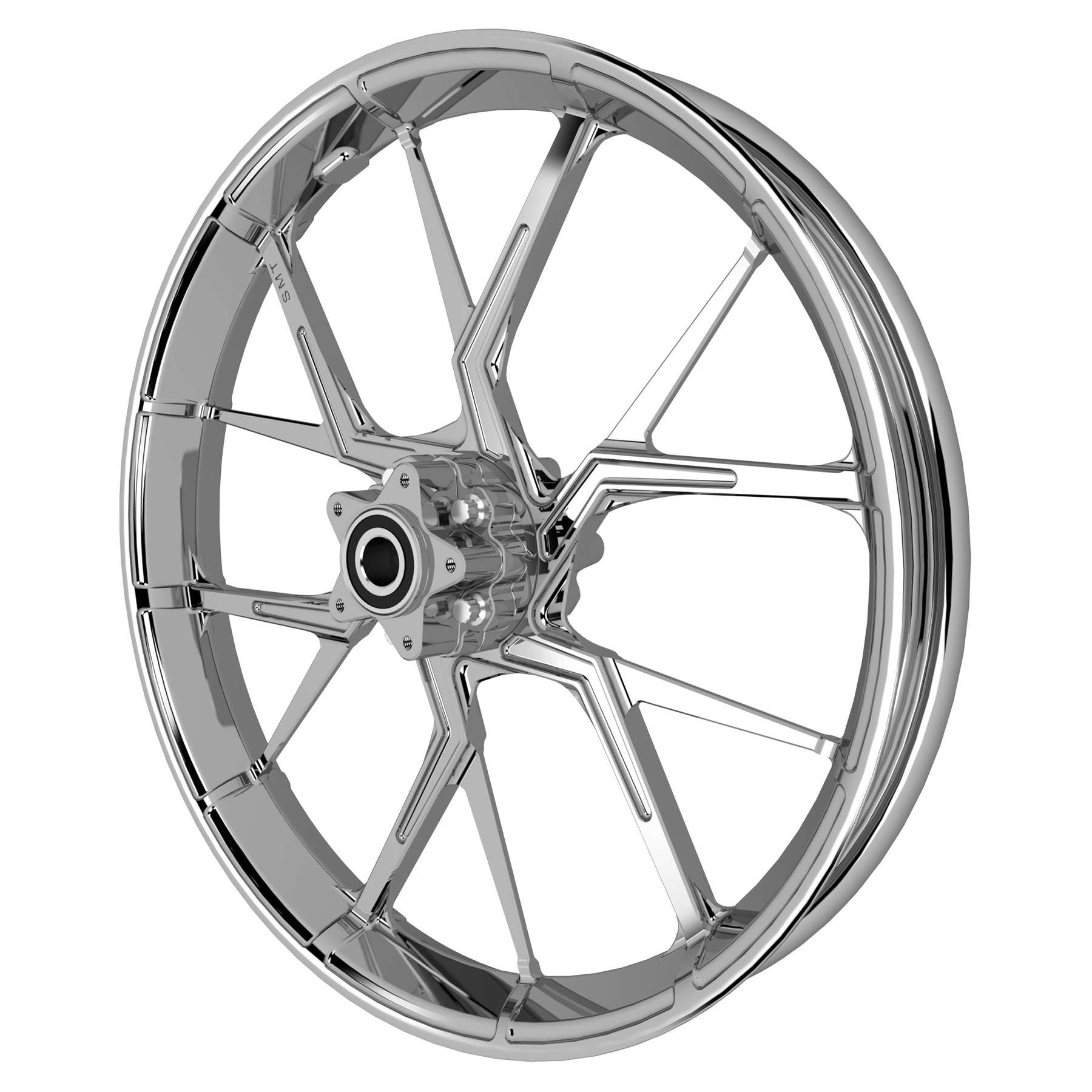 16 Inch PS.02 Chrome Harley Wheel - SMT Wheels