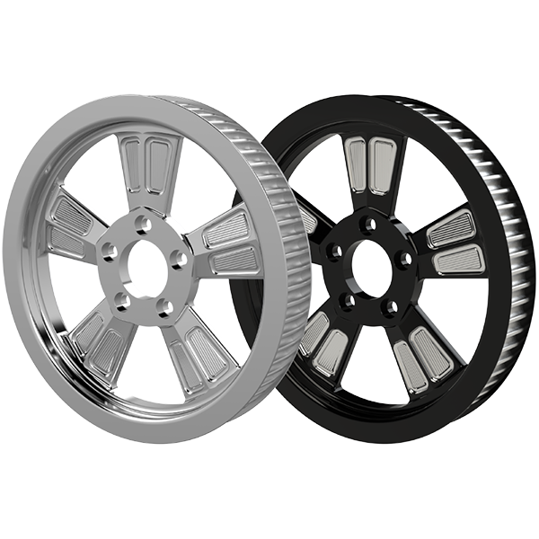 Contraband Indian Black Double Cut Wheels - SMT Wheels