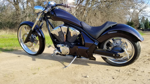 Muscle Harley V-Rod Chrome Wheels - SMT Wheels