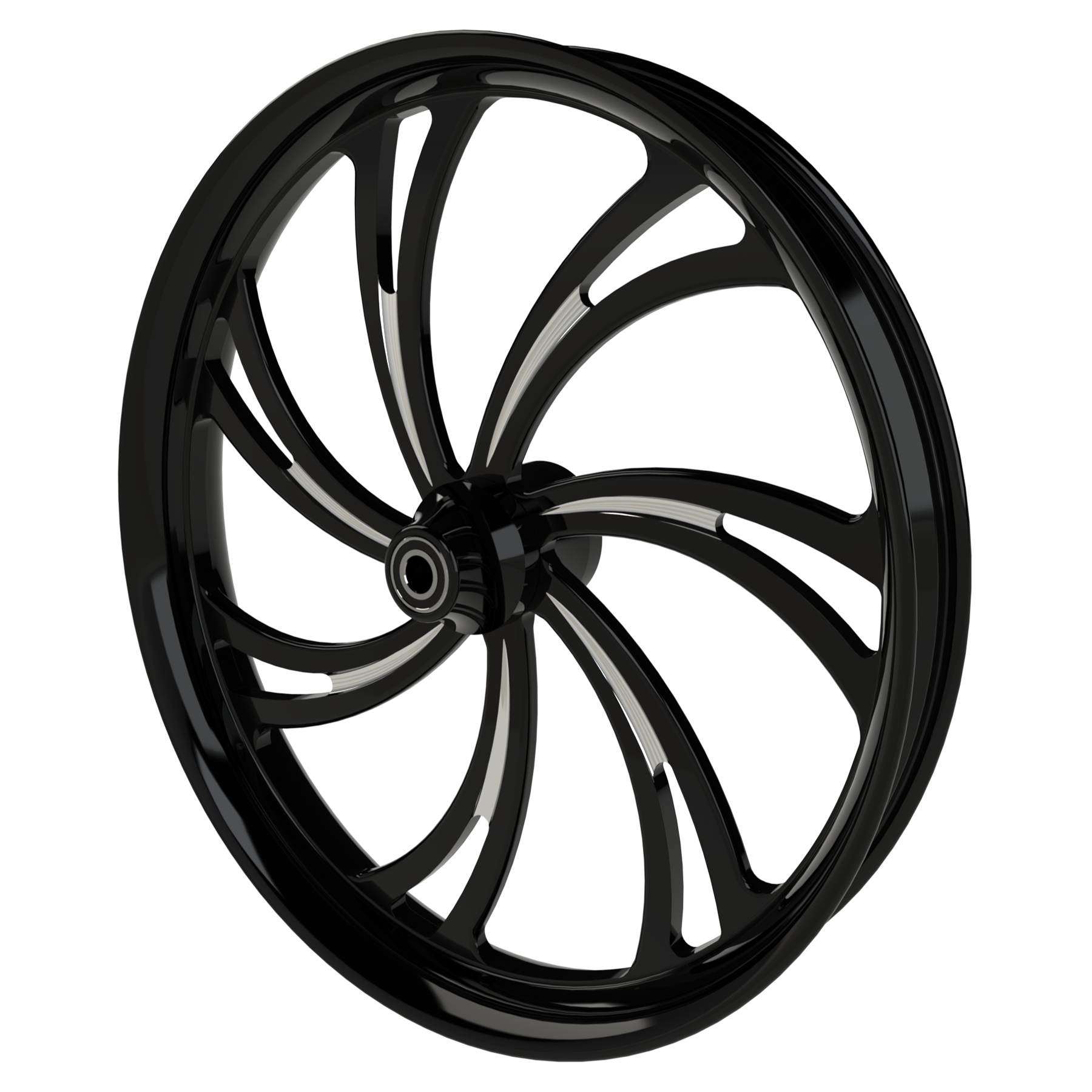 V Arm Bulldog Fat Tire Black Double Cut Wheels - SMT Wheels