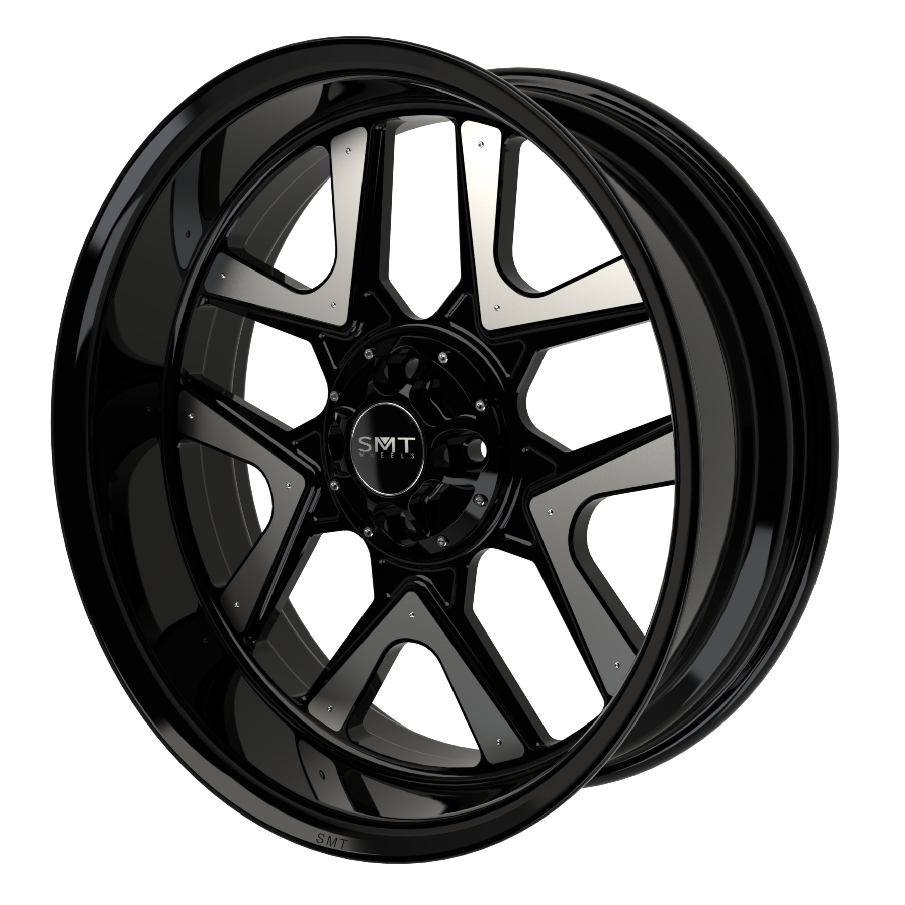 GT5 Harley Trike Black Wheels - SMT Wheels