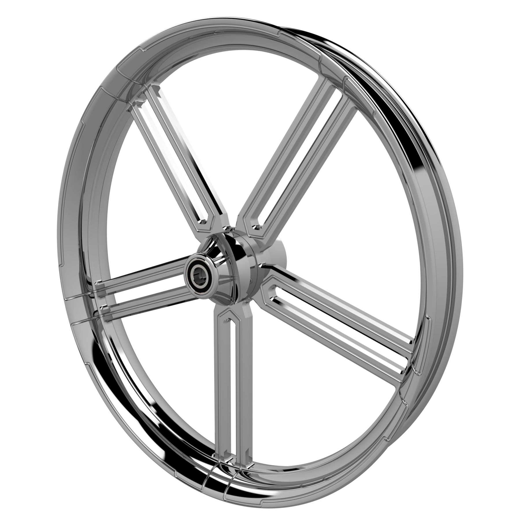 Race Tech Harley Touring Chrome Wheels - SMT Wheels