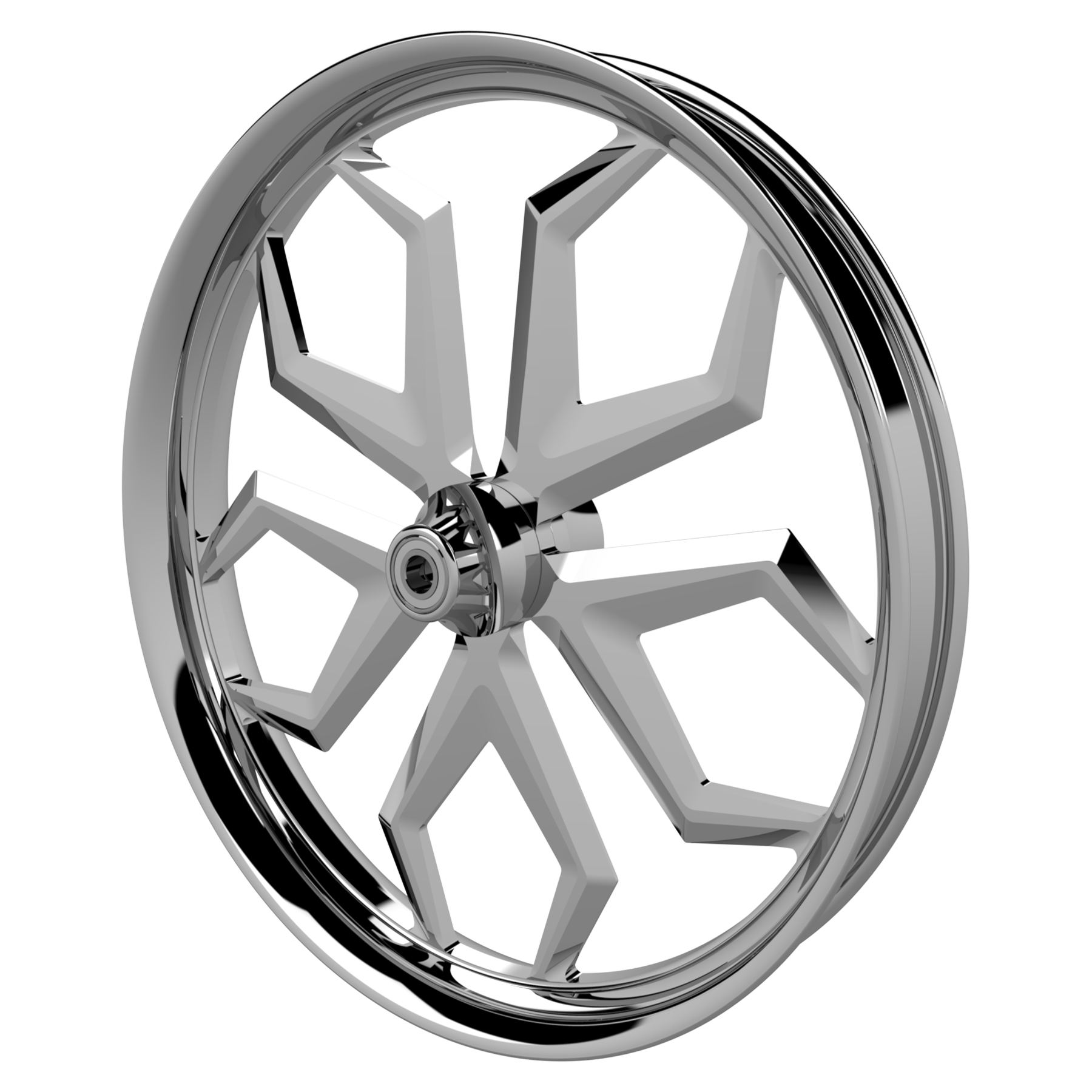 Diablo Harley Softail | Dyna | Sportster Chrome Wheels - SMT Wheels