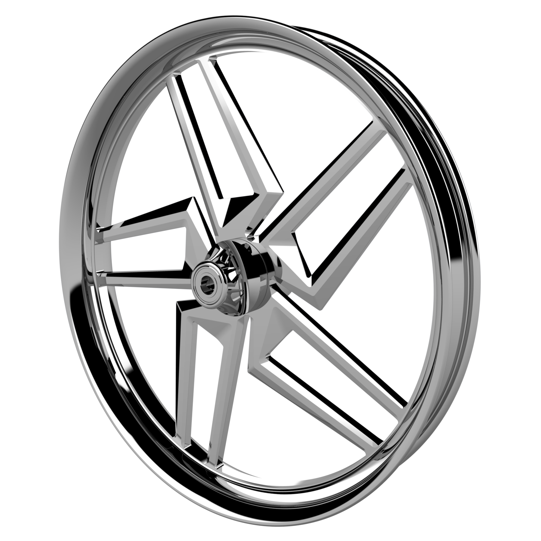 Kryptec Harley Softail | Dyna | Sportster Chrome Wheels - SMT Wheels