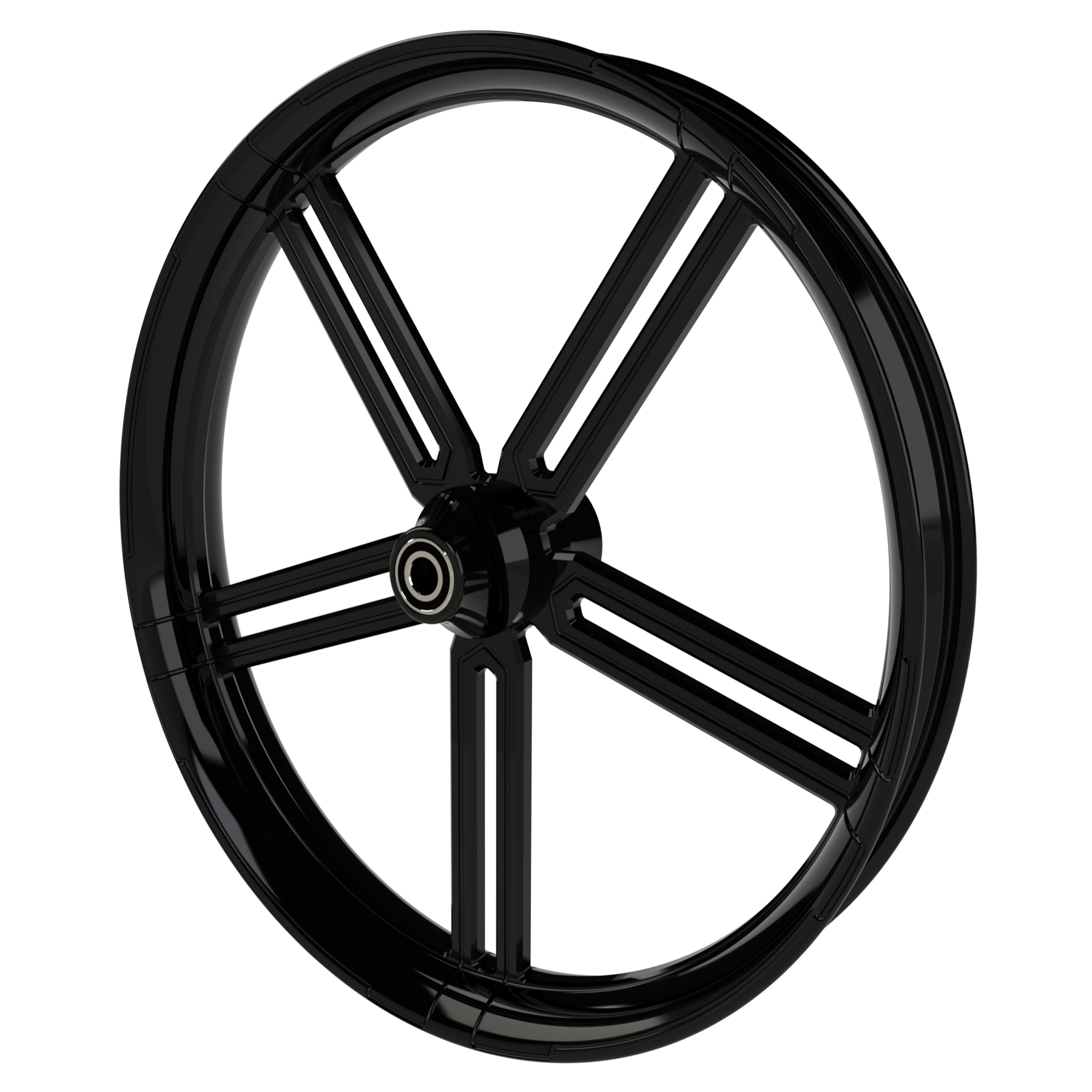 Race Tech Harley Softail | Dyna | Sportster Black Wheels - SMT Wheels