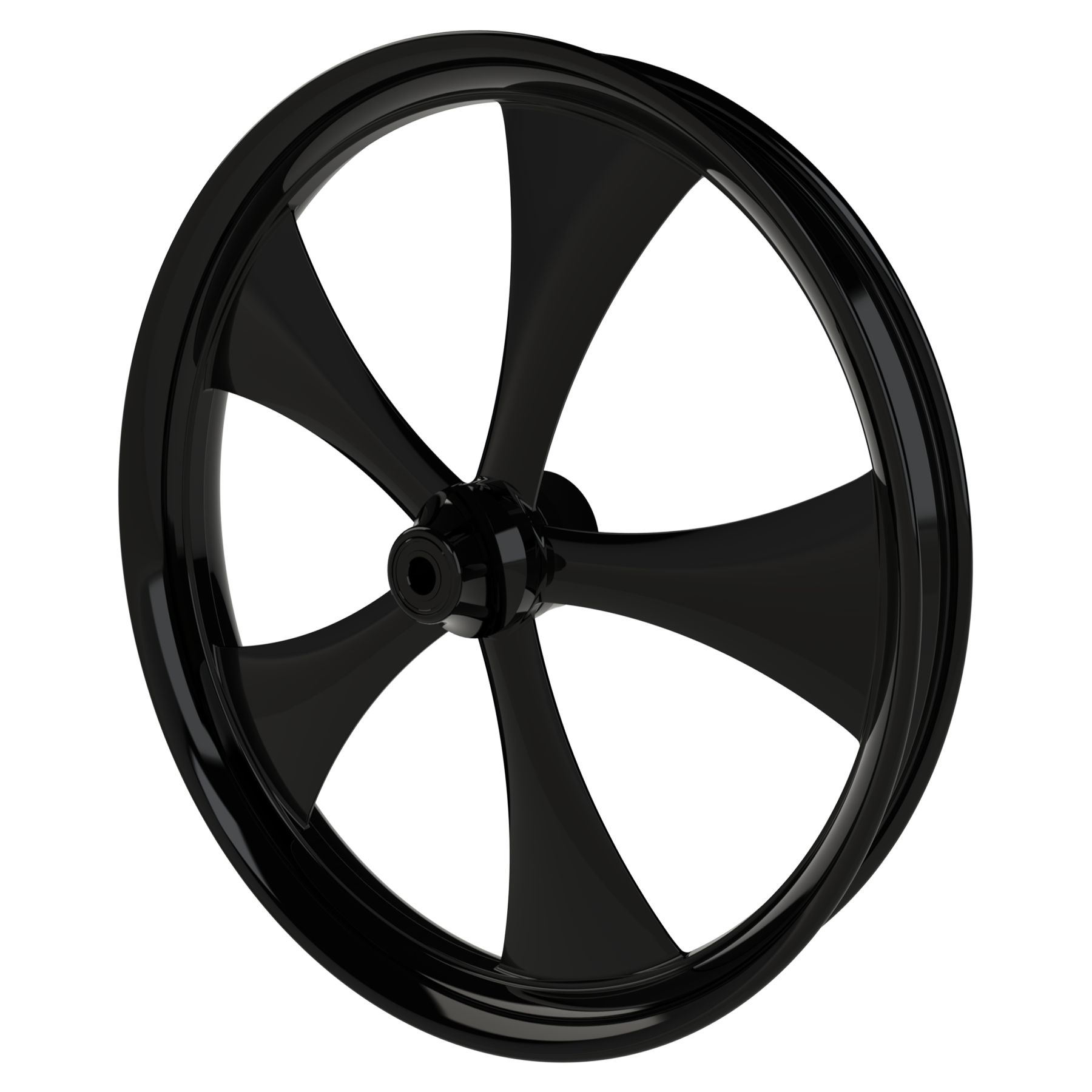 Classic Harley Touring Black Wheels - SMT Wheels