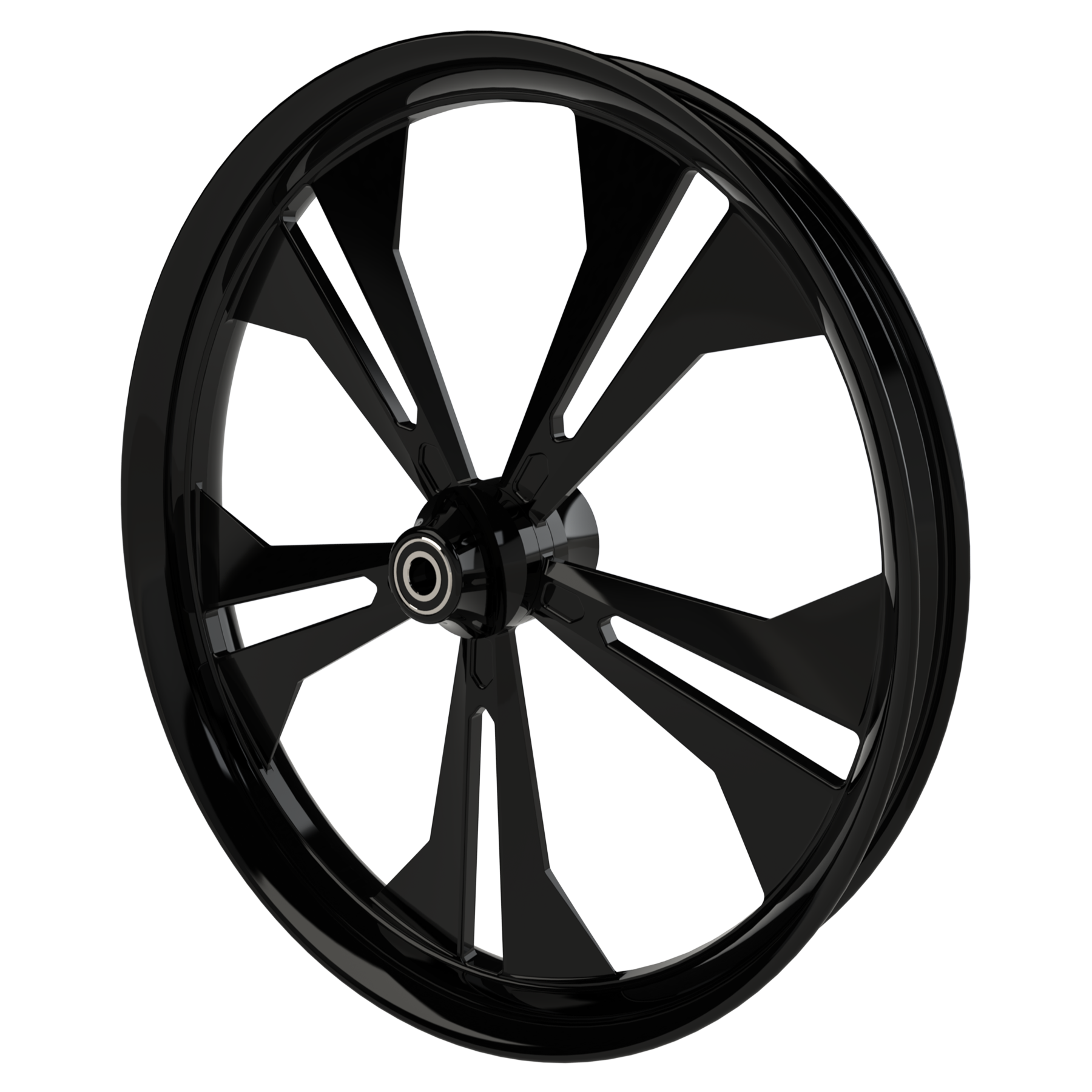 Eclipse Harley Touring Black Wheels - SMT Wheels