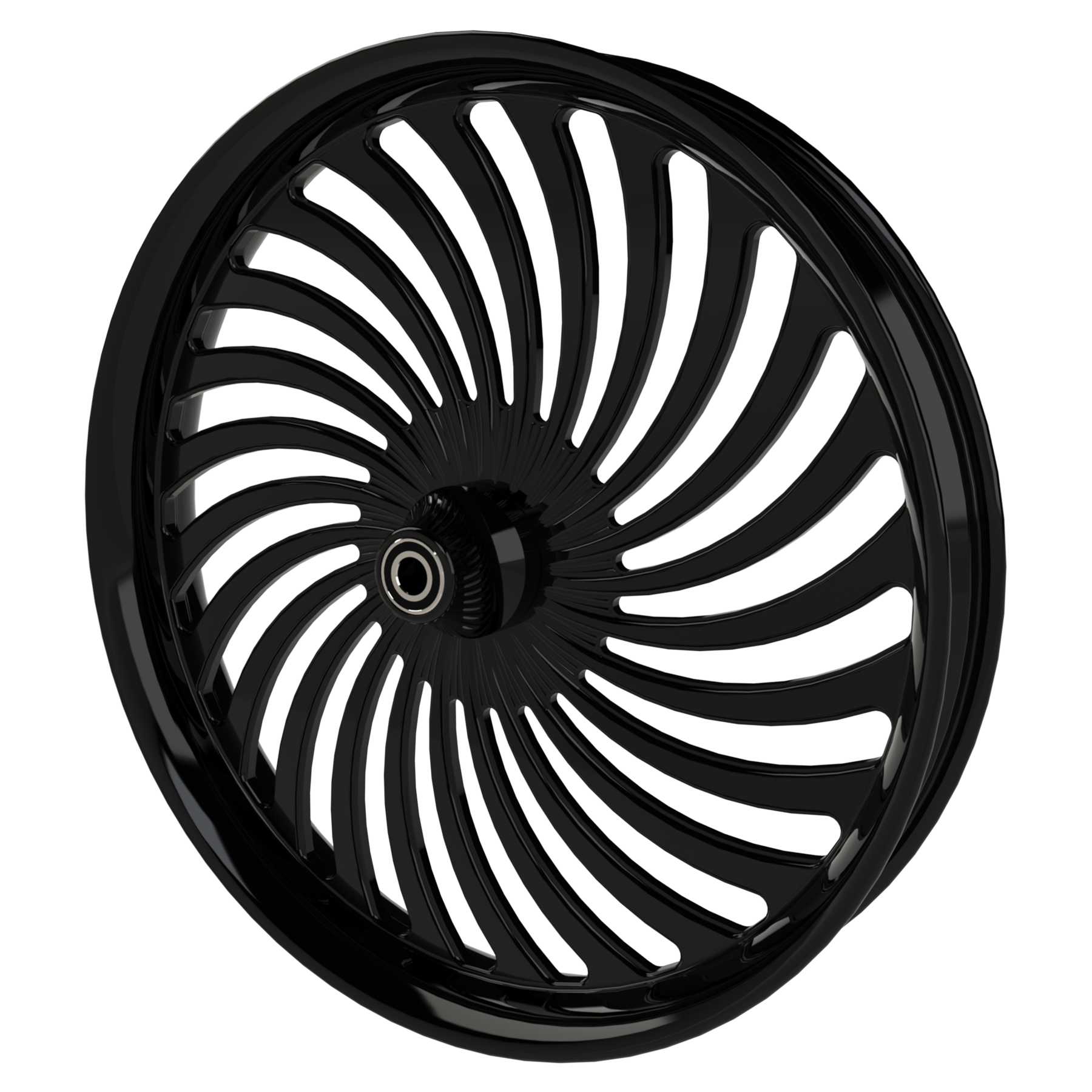 Hurricane Harley Touring Black Wheels - SMT Wheels